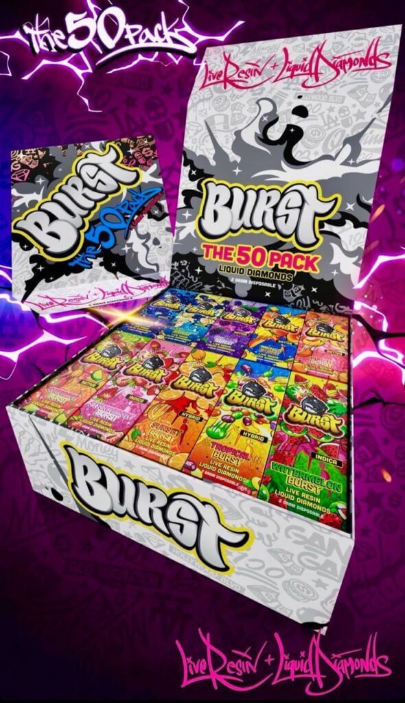 Burst Disposable Master Box Wholesale - Burst Disposable